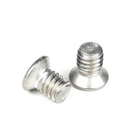 China Customized Support 100% QC Tested M4 Flat Head Countersunk Machine Screw for Window for sale