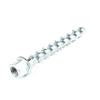 China M8 Steel Hex Flange Head Vertical Concrete Threaded Rod Hanger Screw for Ceiling Fixing for sale