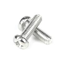 China Pan Head Phillips Cross Recess Drive M3 Stainless Steel Machine Screw for Door Access for sale