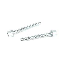 China M8 Steel Hex Flange Head Vertical Concrete Threaded Rod Hanger Screw for Ceiling Fixing for sale