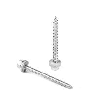 China Stainless Steel Hex Head Chipboard Screws for Wood Composite Decking Customized and Metric for sale