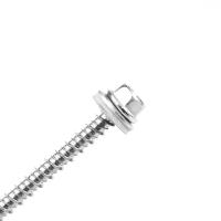 China Stainless Steel Hex Head Chipboard Screws for Wood Composite Decking Customized and Metric for sale