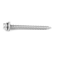 China Plain Finish Hex Head Taiwan Chipboard Screw SUS304 Stainless Steel ISO Standard for sale