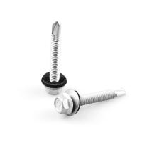 China Manufacture Bimetal Self Drilling Self Tapping Screws Flat Head for Easy Installation for sale