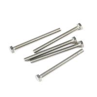 China Stainless Steel A4 316 Full Thread Hex Din 933 Bolt Solar Fastener Machine Bolt M4x50 for sale
