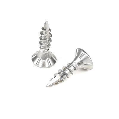 China Plain Finish Stainless Steel Flat Head Pozi Decking Screws for Customized Requirements for sale