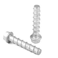 China ZINC Finish M12 Concrete Screw Bolt for Elevator Sill Installation 100% QC Tested for sale