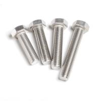 China M4 M5 M6 M8 M10 Stainless Steel A2 Hex Drive Bolts Din933 for Solar System Mounting for sale