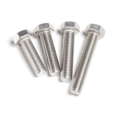 China M4 M5 M6 M8 M10 Stainless Steel A2 Hex Drive Bolts Din933 for Solar System Mounting for sale