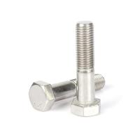 China A2-70 Stainless Steel Bolts M6*30 Partial Threaded Din931 Hexagon Bolt Customized Support for sale