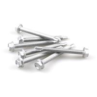 China Installation Coating Flange Hexagonal Head Self-Drilling Screws SS304 Bi Metal Screw Drill Tail Screw 6.3x65mm for sale