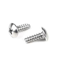 China Metal Sheet Self Tapping Screw 12mm with Phillips Drive and Round Head for sale