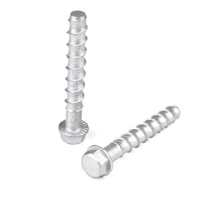 China Hex Carbon Steel Self Tapping Concrete Anchor Bolts Ideal Choice for Temporary Projects for sale