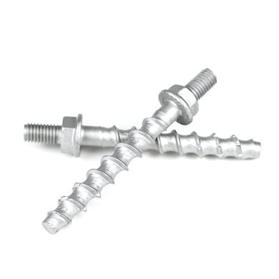 China Long-lasting Hold M8 70mm Stainless Steel Hex Flange Anchor Self Tapping Anchor Screw for sale