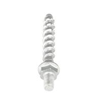 China Long-lasting Hold M8 70mm Stainless Steel Hex Flange Anchor Self Tapping Anchor Screw for sale