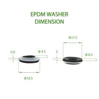 China Long-lasting Protection Antirust Aluminum Roofing Rubber Bonded Washer with EPDM Seal for sale