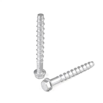China HEX Head Carbon Steel M12 125mm Self Drilling Anchor Concrete Bolt Customized Support for sale