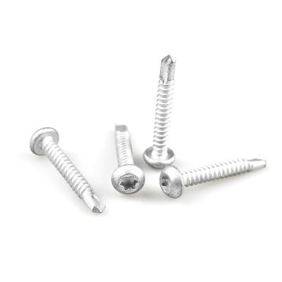 China GB Standard SUS304 410 Bimetallic Bi-Metal Pan Head Self-Drilling Screws for Fastening for sale