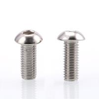 China ISO Stainless Steel A2 Hexagon Socket Allen Button Head Bolt Ss304 ISO7380 Bolt 100% QC Test for sale