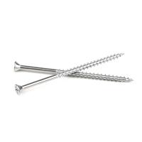 China Ruspert Finish 75mm Phillips Countersunk Head Chipboard Screws for Timber Construction for sale