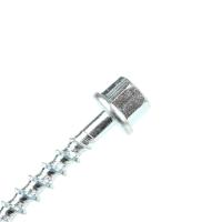 China Self Tapping Concrete Screws 75mm Hex Flange Thread Rod Anchor Bolt for Flat Head Style for sale