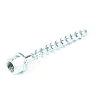 China Self Tapping Concrete Screws 75mm Hex Flange Thread Rod Anchor Bolt for Flat Head Style for sale