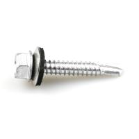 China Bimetal 304 Ruspert 316 Hex Washer Head Self Tapping Drilling Screw for Roof Layer Plate for sale