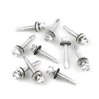 China Bimetal 304 Ruspert 316 Hex Washer Head Self Tapping Drilling Screw for Roof Layer Plate for sale
