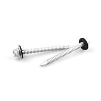 China Easy Roofing with Stainless Steel Self Drilling Wood Roofing Sheeting Screws 12 68mm for sale