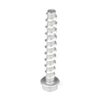 China Flat Head Hex Flange Stainless Steel Masonry Concrete Screw Anchors Bolts for Facade Suspension System for sale