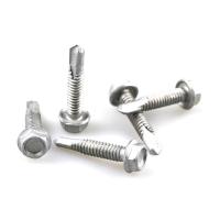 China Hex Flange Head Self Drilling Wall Screws Made of Bi Metal Stainless Steel for T/T Payment for sale