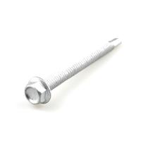China Custom Hex Flangle Head Bi Metal Screws Stainless Steel Roofing Screws 65mm and Durable for sale