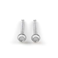 China Custom Hex Flangle Head Bi Metal Screws Stainless Steel Roofing Screws 65mm and Durable for sale