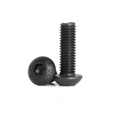 China DIN7380 Button Head Allen Bolts in Black Oxide for 10.9 Grade M3 M4 M5 M6 M8 M10 M12 for sale