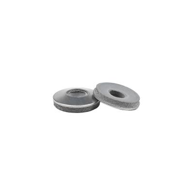China Secure Sealing Hex Drilling Screw Umbrella Washer Grey Neoprene Backed Sealing Washers for sale