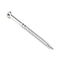 China Pan Head 60mm Wood Deck Screws With Nibs for Long-lasting Wood Floor Installation for sale