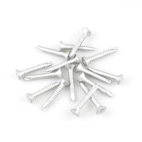 China ZINC PLATED SUS316 SUS410 Bi Metal Self Drilling Screw 4.8x32 for Fiber Cement Board for sale
