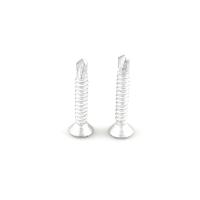 China Oem SUS316 SUS410 CSK Head Bi Metal Self Drilling Screw 4.8x32 for Wood Metal Panel for sale