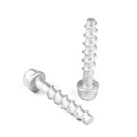 China Strong and Durable M6 X 45 Heavy Duty Concrete Screw Anchor Bolt for Masonry Projects for sale