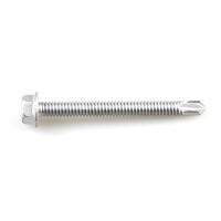 China Cup Head GB Standard M6.3x65mm Self Drilling Bi Metal Roofing Sheet Metal Screws for sale