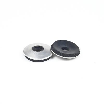 China Black Stainless Steel Rubber Bonded Sealing Gasket Washer for Hex Self Drilling Screw for sale