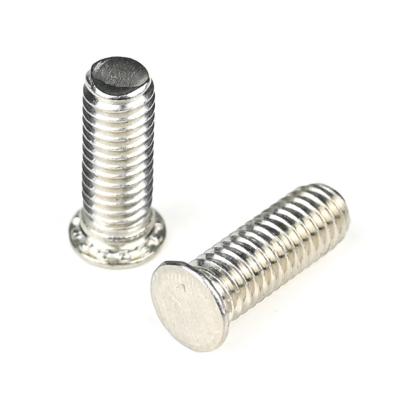China Customized Support 304 Stainless Steel Self Lock Clinching Stud Screw with Flush Head for sale