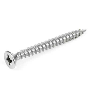 China Trim Head ISO Standard 304 Stainless Deck Screw for Timber Construction 5-2.2X50 for sale