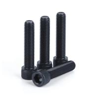 China 12.9 Grade Alloy Steel Black Oxide Fillister Head Hex Socket Bolt Din912 Cap Allen Head Bolts M3-M20 for sale