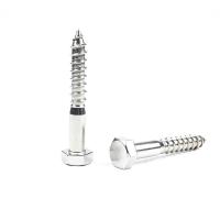 China Easy and Quick Installation Stainless Steel Hexagon Head Wood Screw for Construction for sale