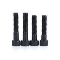 China 12.9 Grade Alloy Steel Black Oxide Fillister Head Hex Socket Bolt Din912 Cap Allen Head Bolts M3-M20 for sale