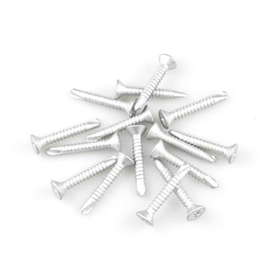 China Strong Metope Fastening ST4.2 Bi-Material Self-Drilling Screw with ZINC PLATED Finish for sale