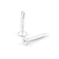 China Strong Metope Fastening ST4.2 Bi-Material Self-Drilling Screw with ZINC PLATED Finish for sale