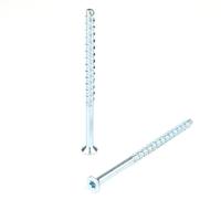 China Metric Zinc Plating Torx Flat Head Bolt M6 120mm for Self Tapping Concrete Anchor Bolts for sale