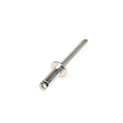 China Customized Size Ss316 Domed Stainless Steel Countersunk Pop Rivet Metal Open End Blind Rivets for sale